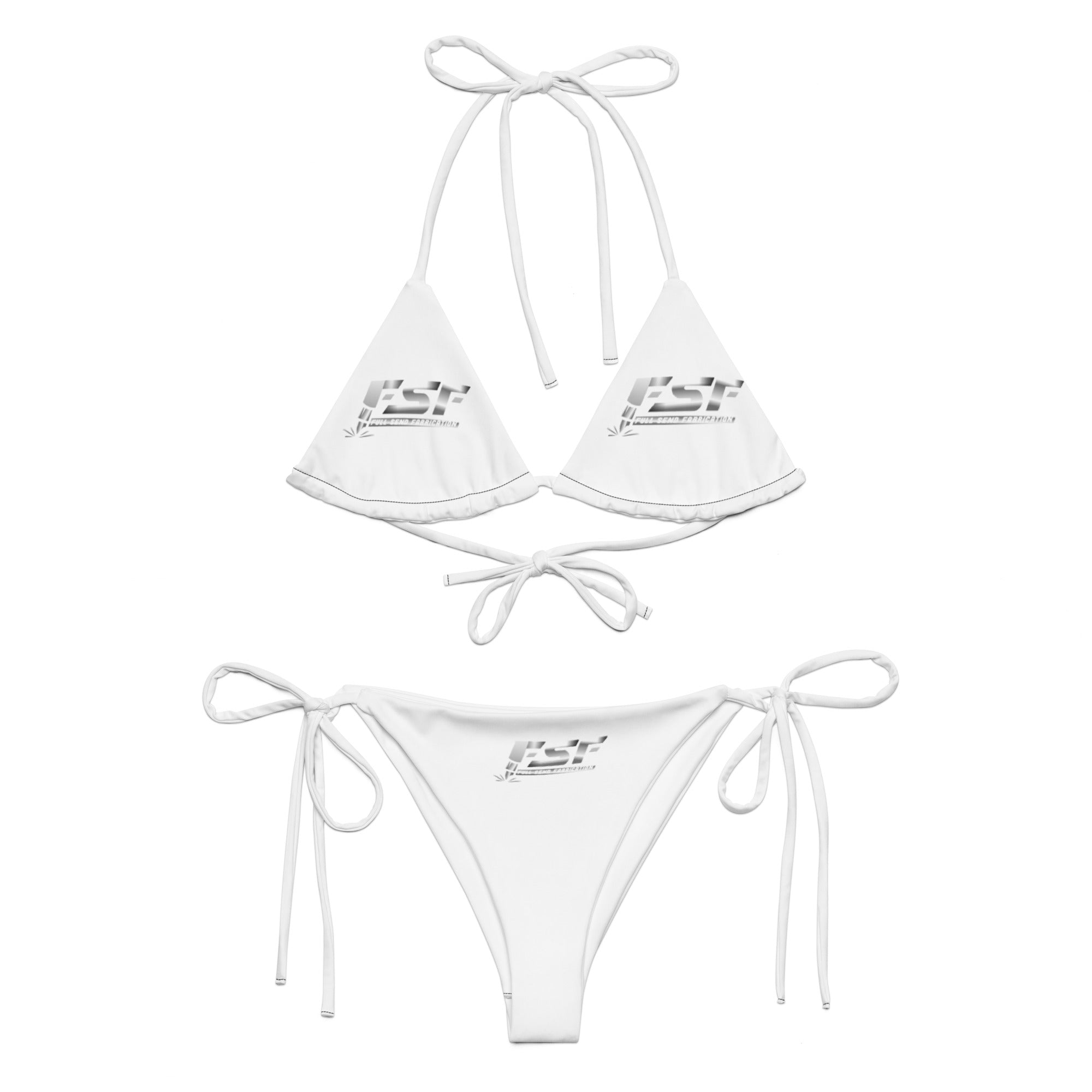 All-over print recycled string bikini – Crisp Metal Fabrication